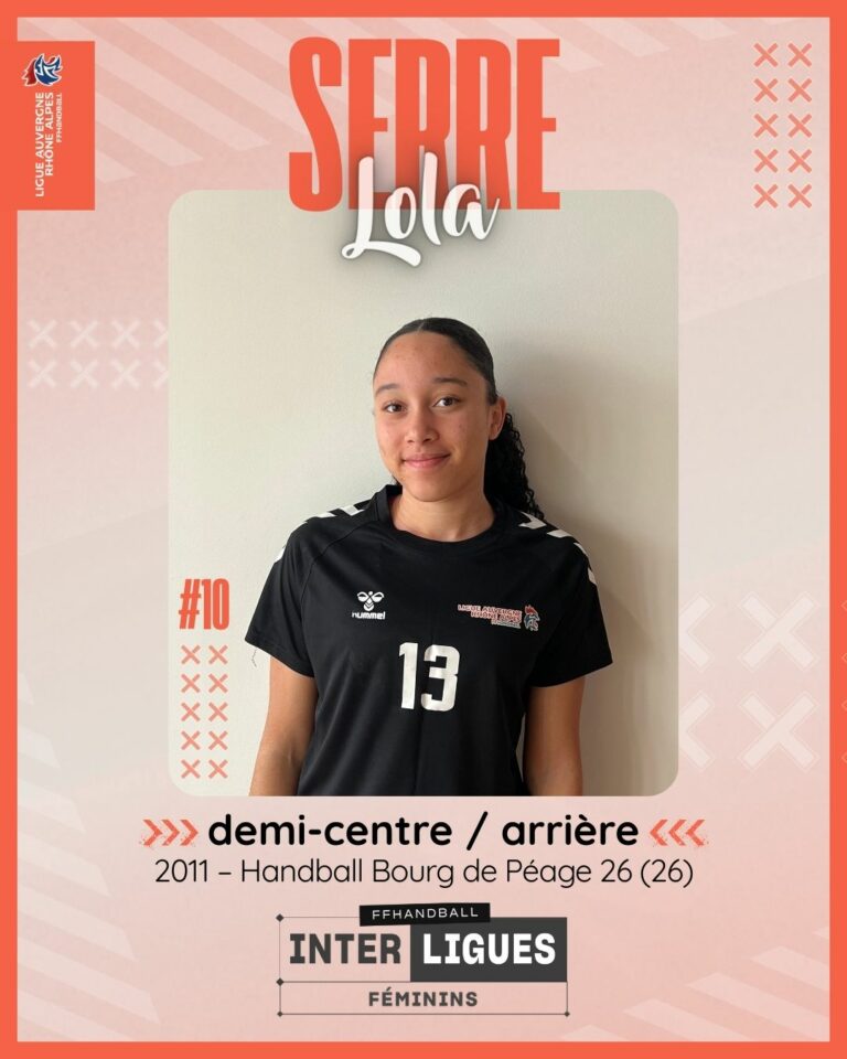 Interligues Féminins 2026 | 9e place pour la sélection AURA ! | Ligue ...